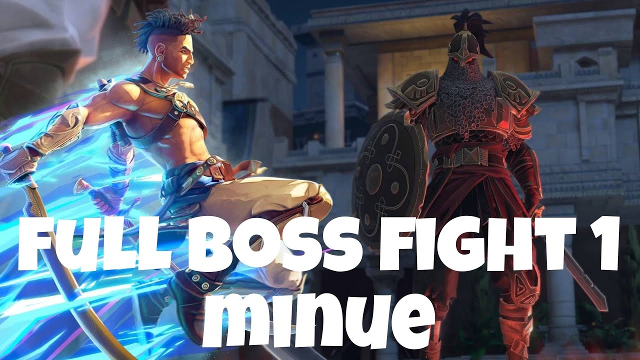 SWORD MASTER | FULL BOSS FIGHT IN ONE MINUTE | Prince of Persia the ...