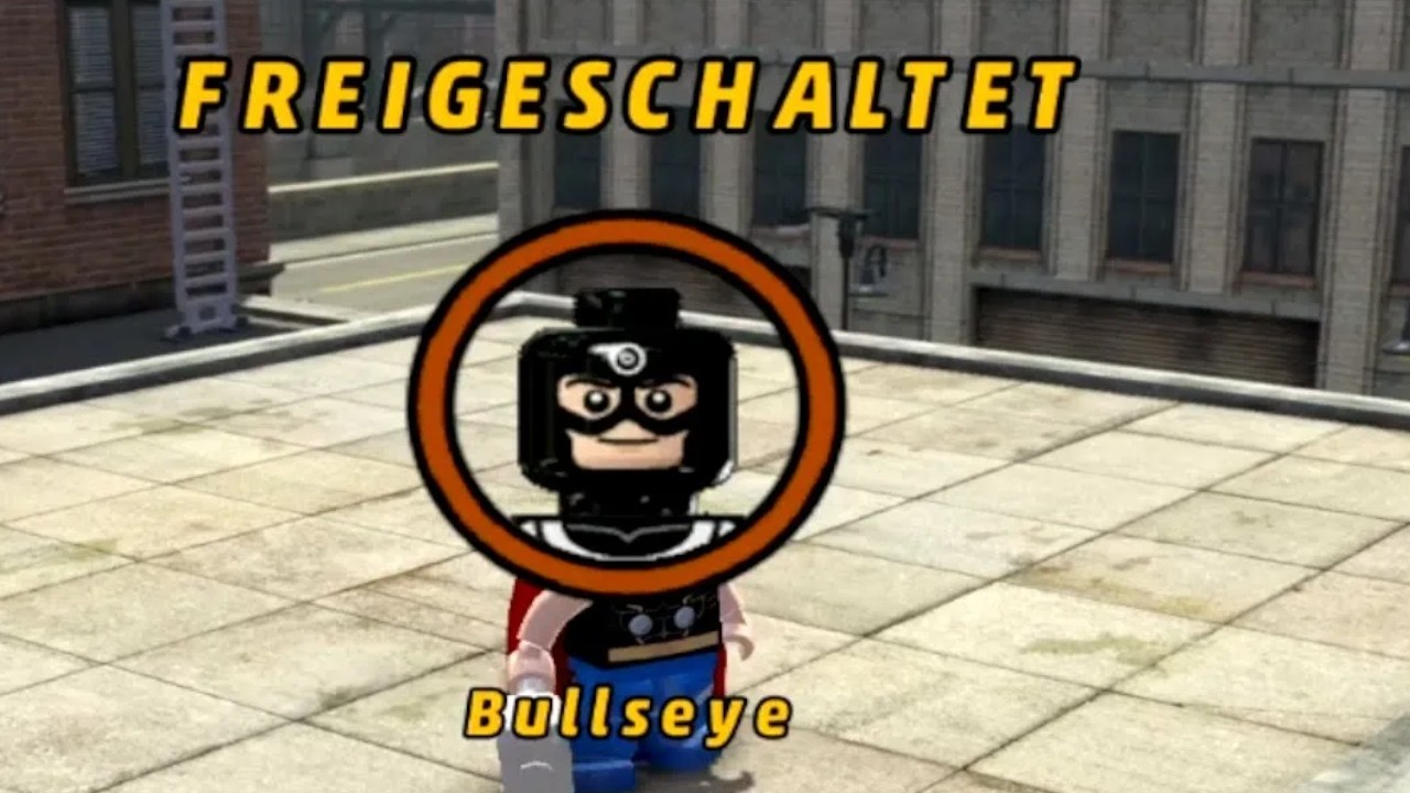 How to Unlock Bullseye , Bullseye Mission , Lego Marvel Unlock !!! 😱 ...