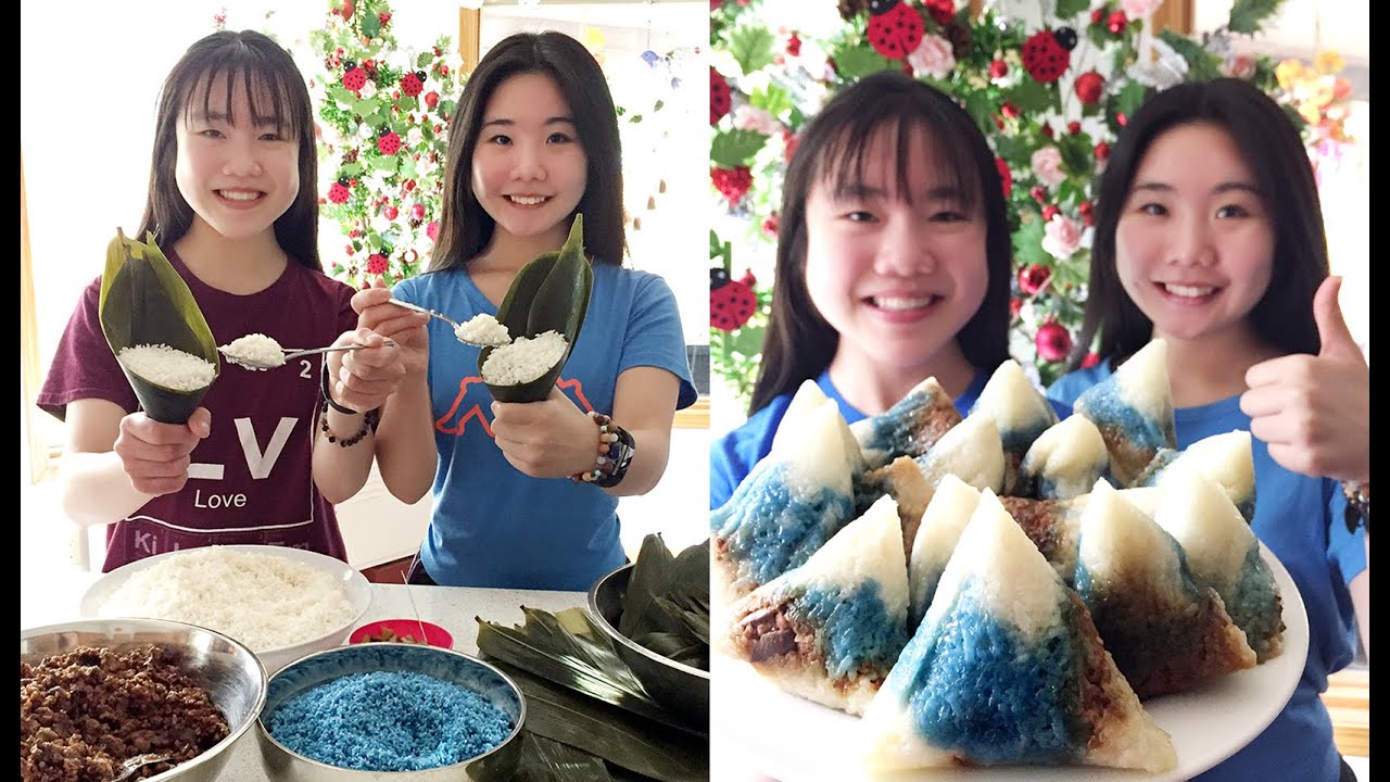 Fun Food Moments: Nyonya 'Bakchang' Dumplings - YouTube