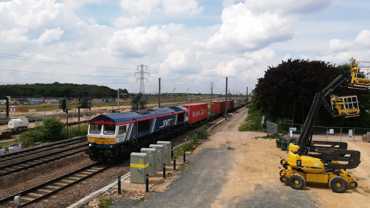 Trains at Werrington Junction ECML - YouTube