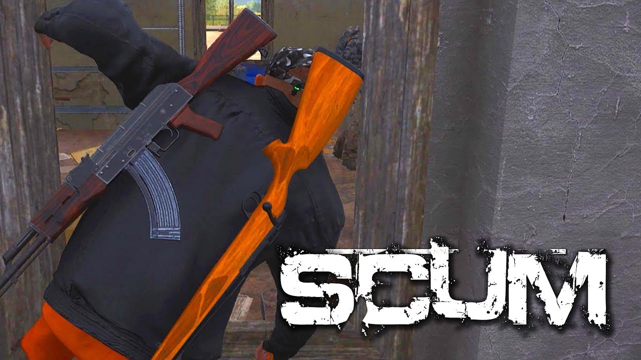 SCUM - Endlich am Airfield - Military Loot - Angriff der Robots ...