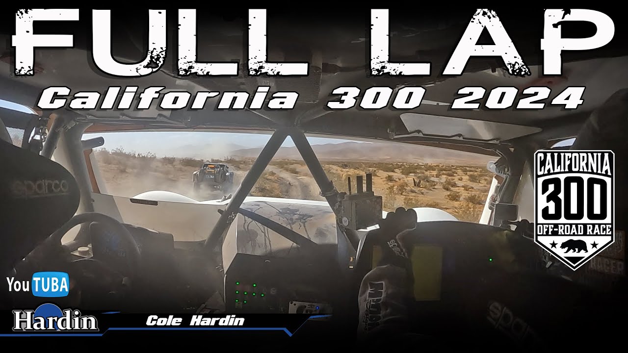 FULL LAP || California 300 2024 || Cole Hardin - YouTube