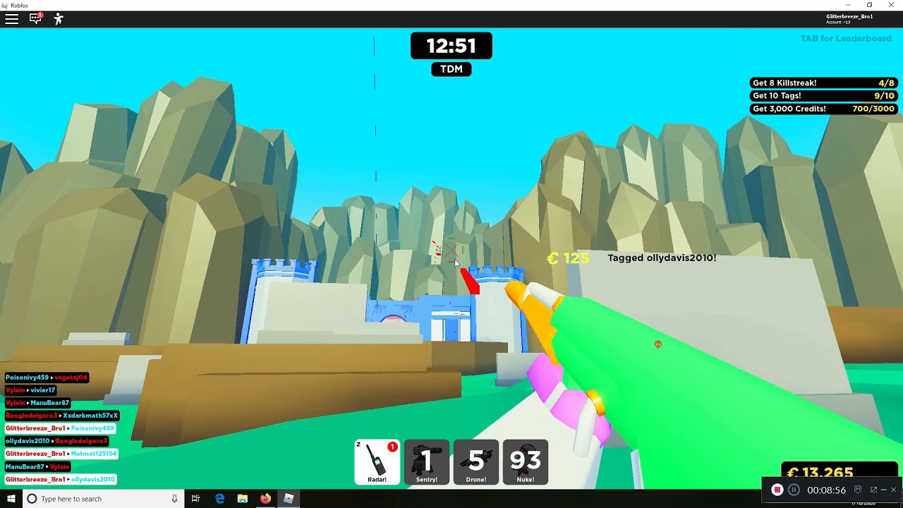 Glitter Breeze Bro Paintball #3 - YouTube