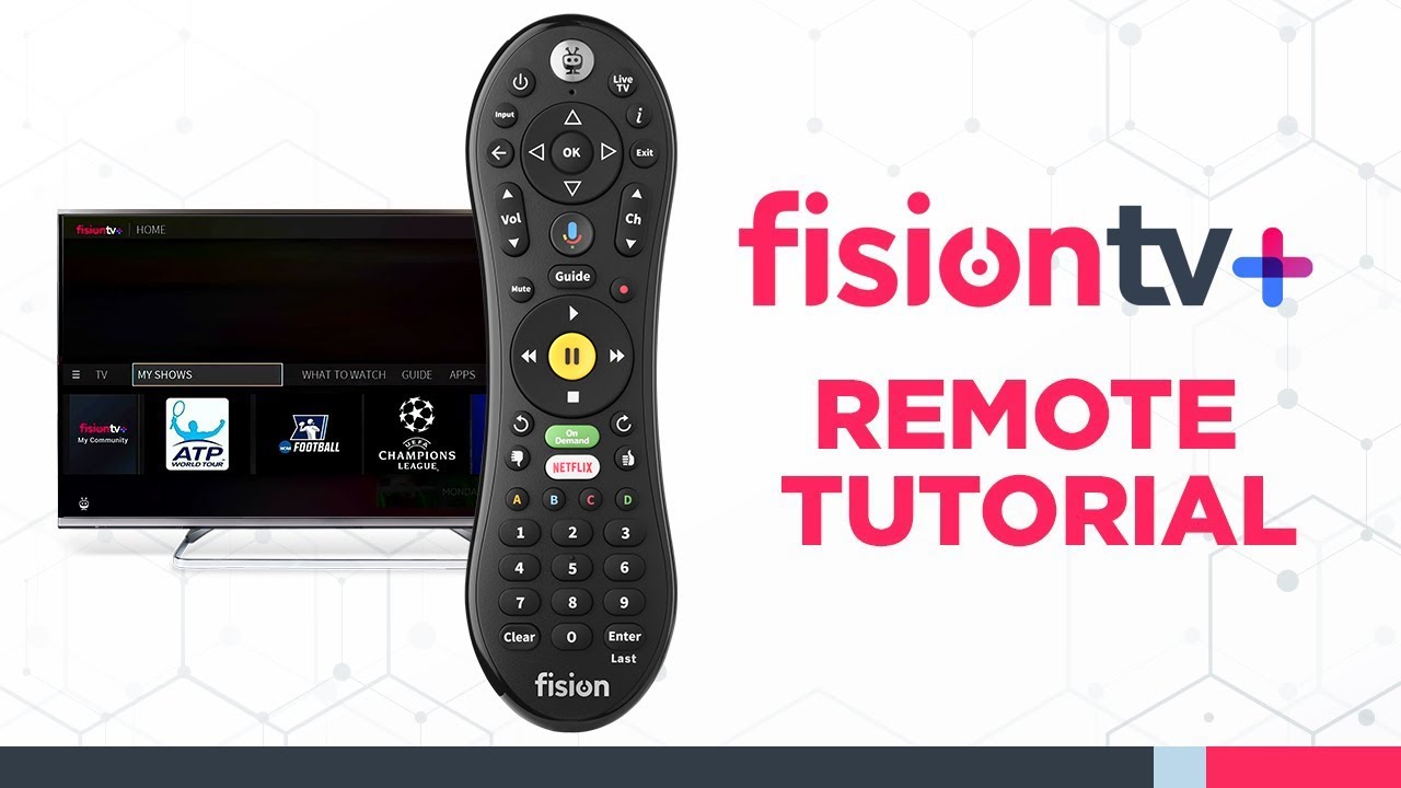 How to Use Your Fision TV+ Remote - YouTube
