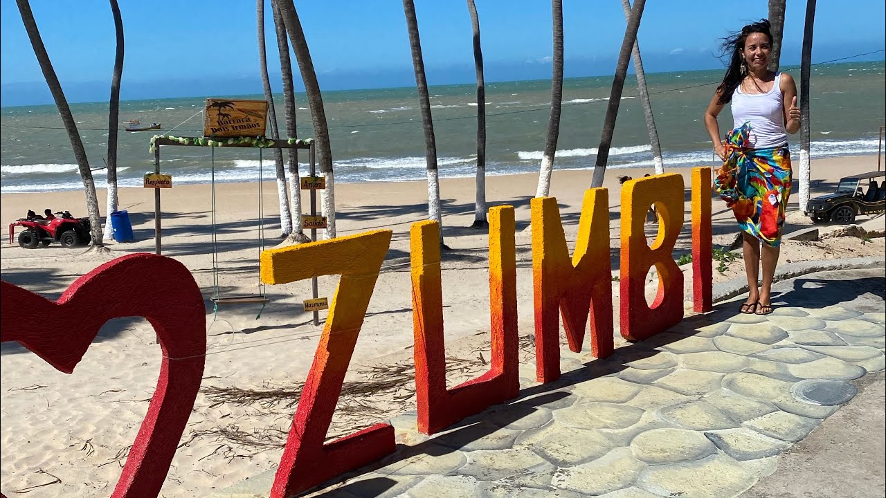 PASSEANDO PELA PRAIA DE ZUMBI NO RIO GRANDE DO NORTE /FOI INCRÍVEL AS ...