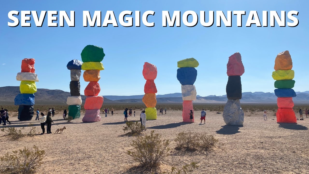 7 Magic Mountain Art Installation Ending in 2021 Must See! - YouTube