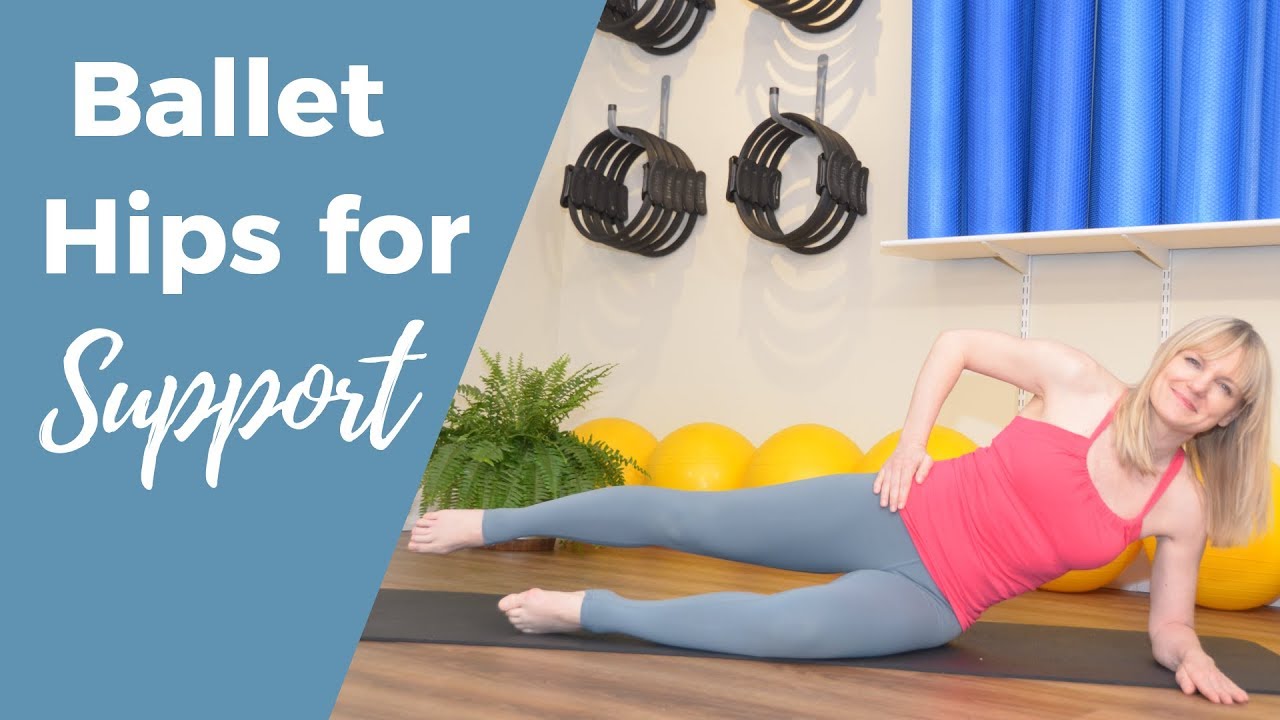 Pilates Ballet Stretches for Your Hips and Lower Back - YouTube