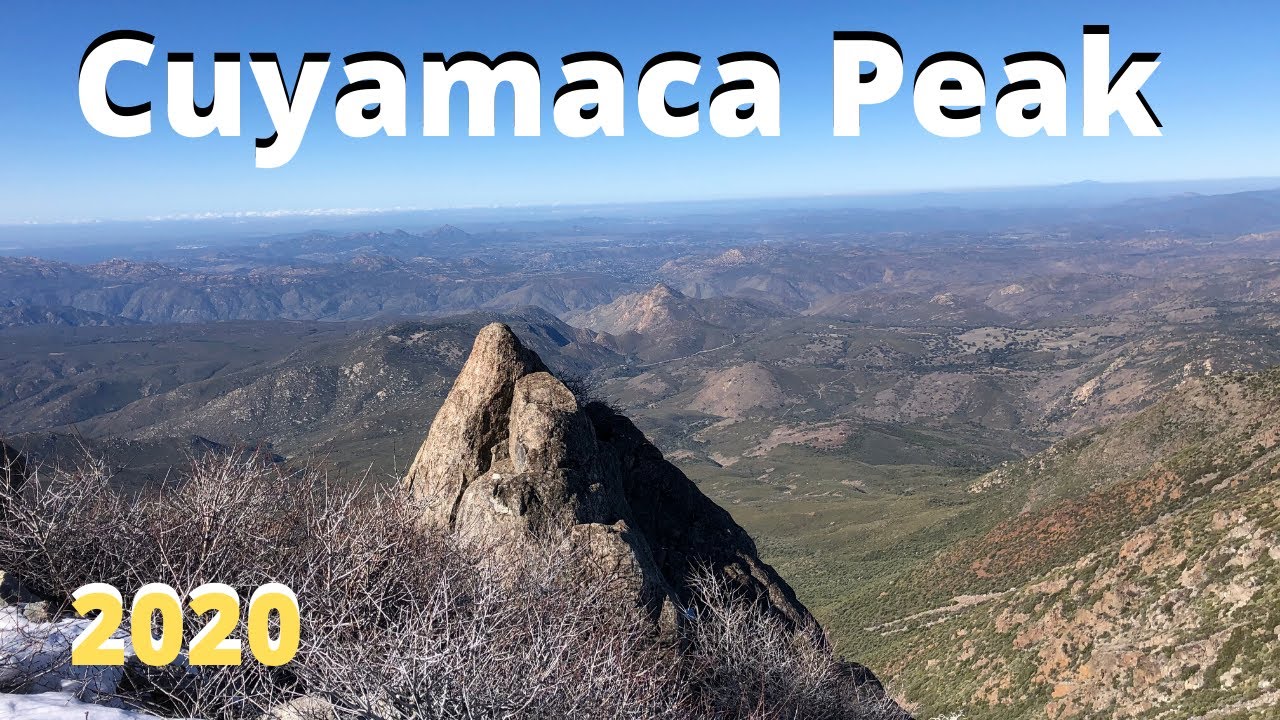 Hiking Cuyamaca Peak via Azalea Glen Loop - YouTube