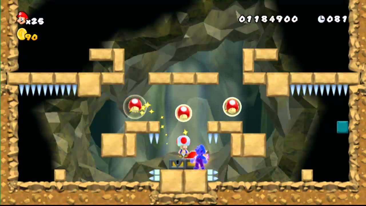 New Super Mario Bros Wii - Hellboy Edition - 2-Sand Trap 2 - YouTube