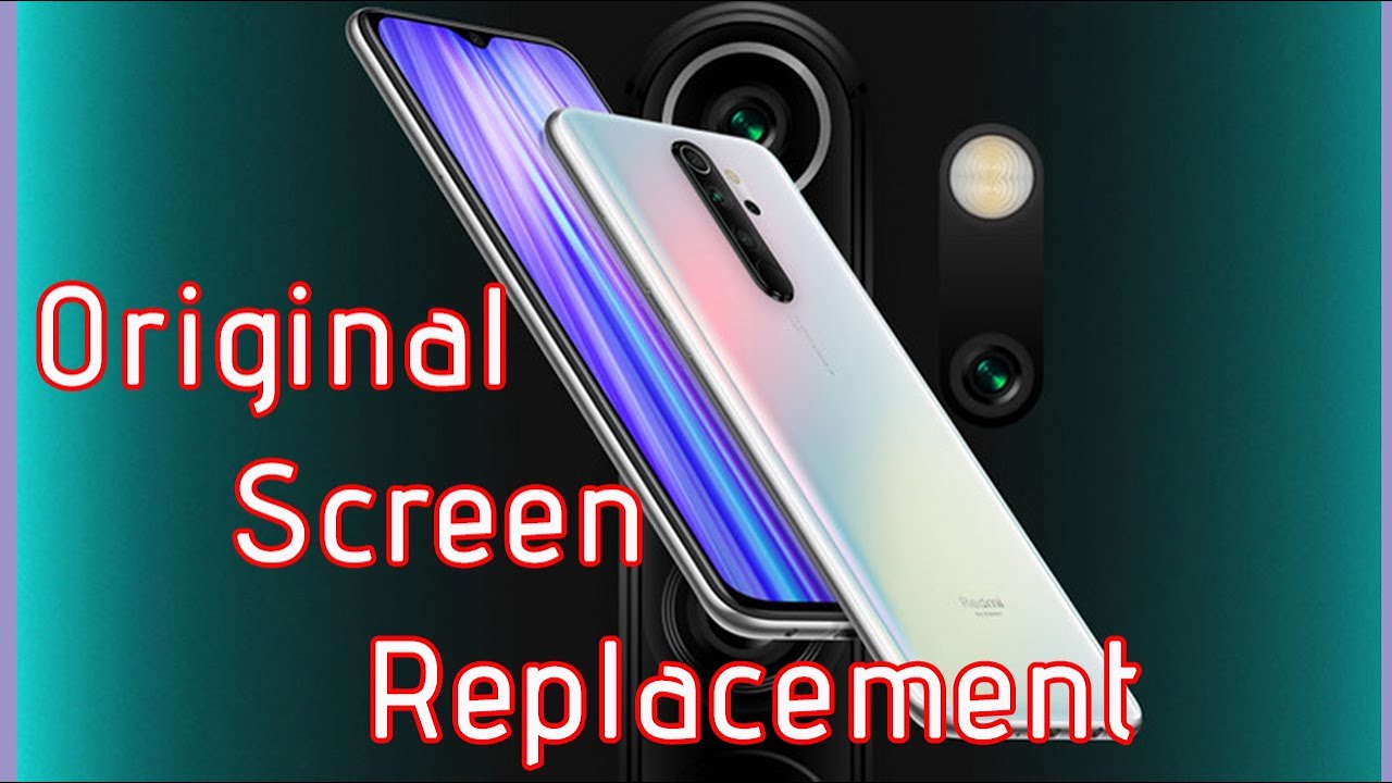 Xiaomi Redmi Note 8t Original Screen & Digitizer Replacement / Wymiana ...