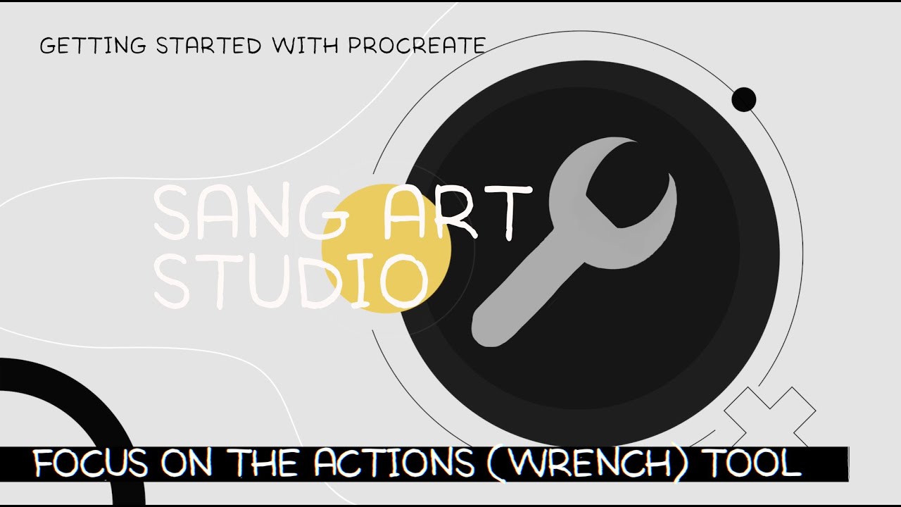 Free Procreate for Beginners | Action (wrench) Tool - YouTube