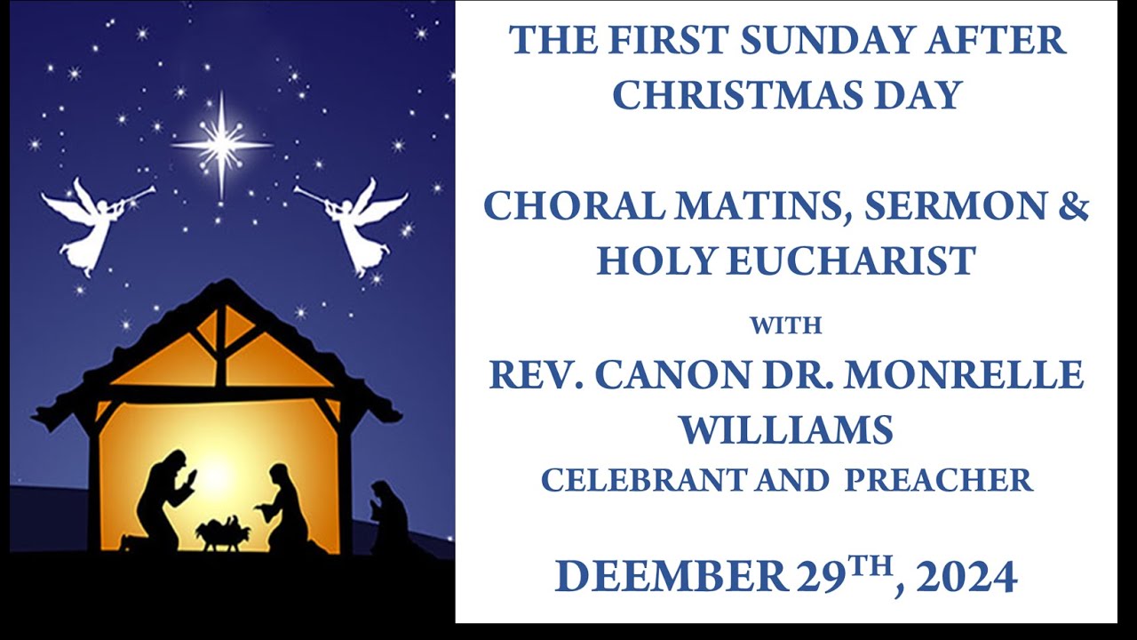 THE FIRST SUNDAY AFTER CHRISTMAS DAY - YouTube