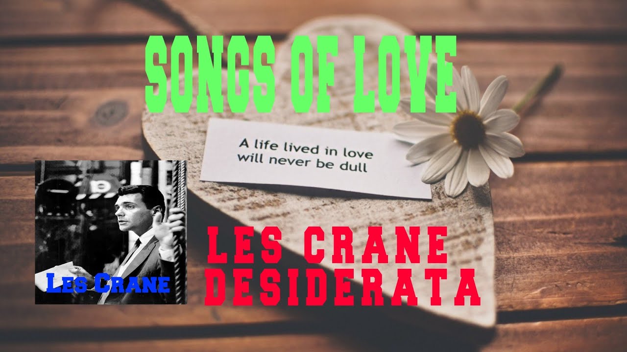 Les Crane Les Crane / Friedrich Schütter – Desiderata|Warner – WB