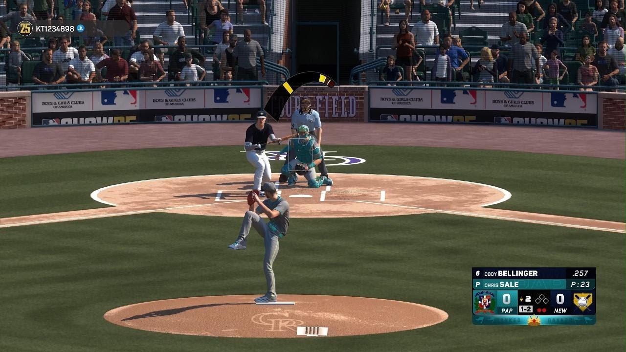 MLB The Show 25 bunt dancer - YouTube