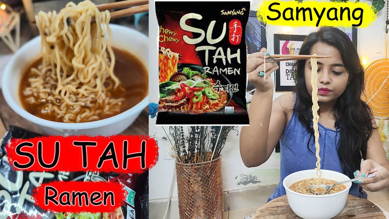 Samyang SU TAH ramen | Korean Ramen | Taste test - YouTube