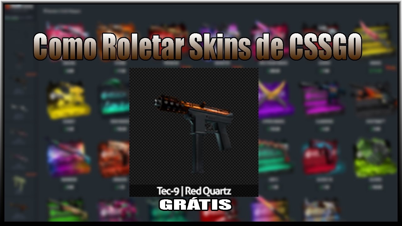 Como ganhar Skin CSGO - Pegar Tec-9 Red Quartz GRÁTIS - YouTube