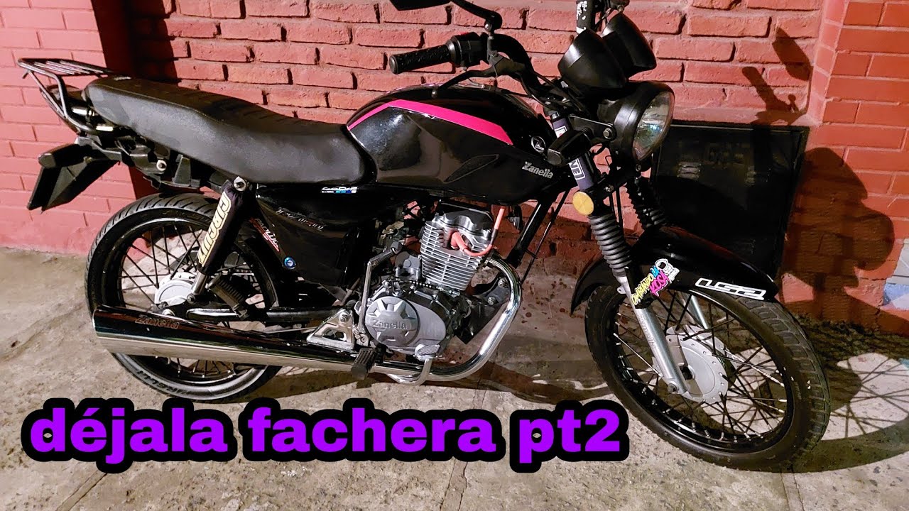 Zanella rx 150 " deja tu moto fachera" parte°2 - YouTube