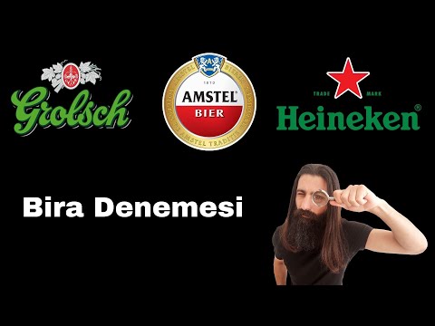 Bira Denemesi (Heineken, Grolsch, Amstel ve Pitt)