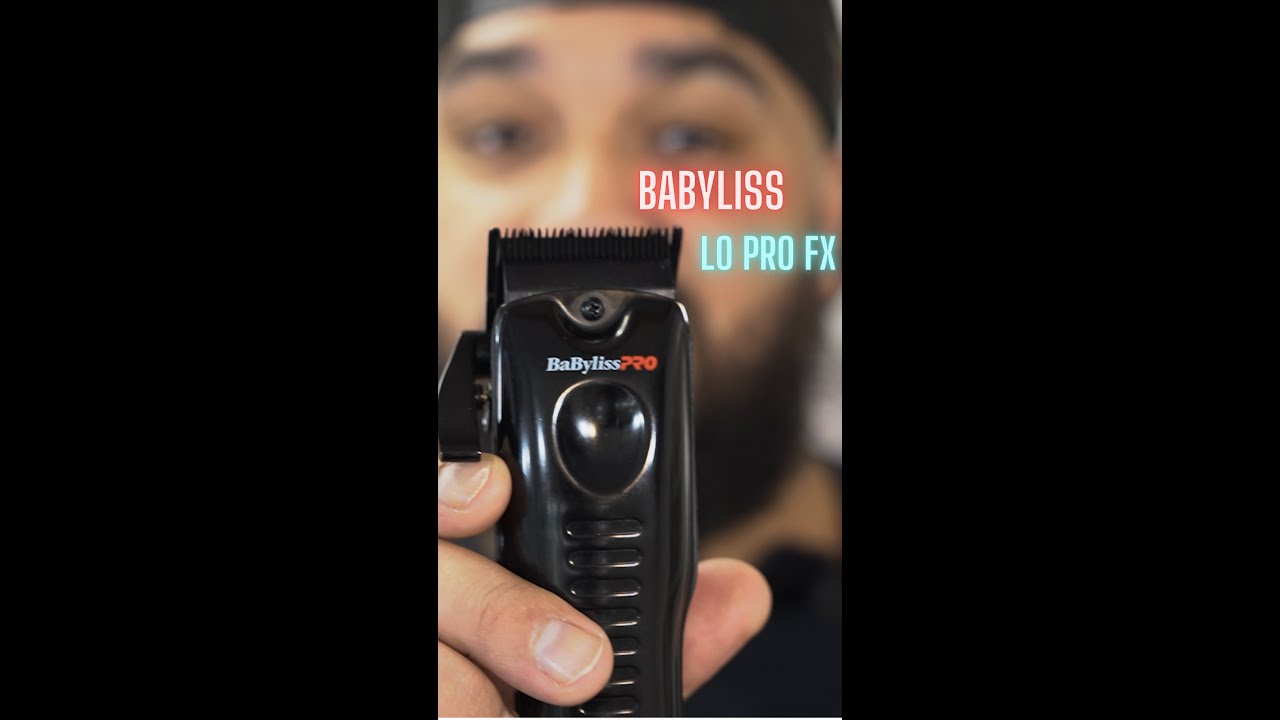 BABYLISS Lo Pro FX Clipper unboxing and review - YouTube