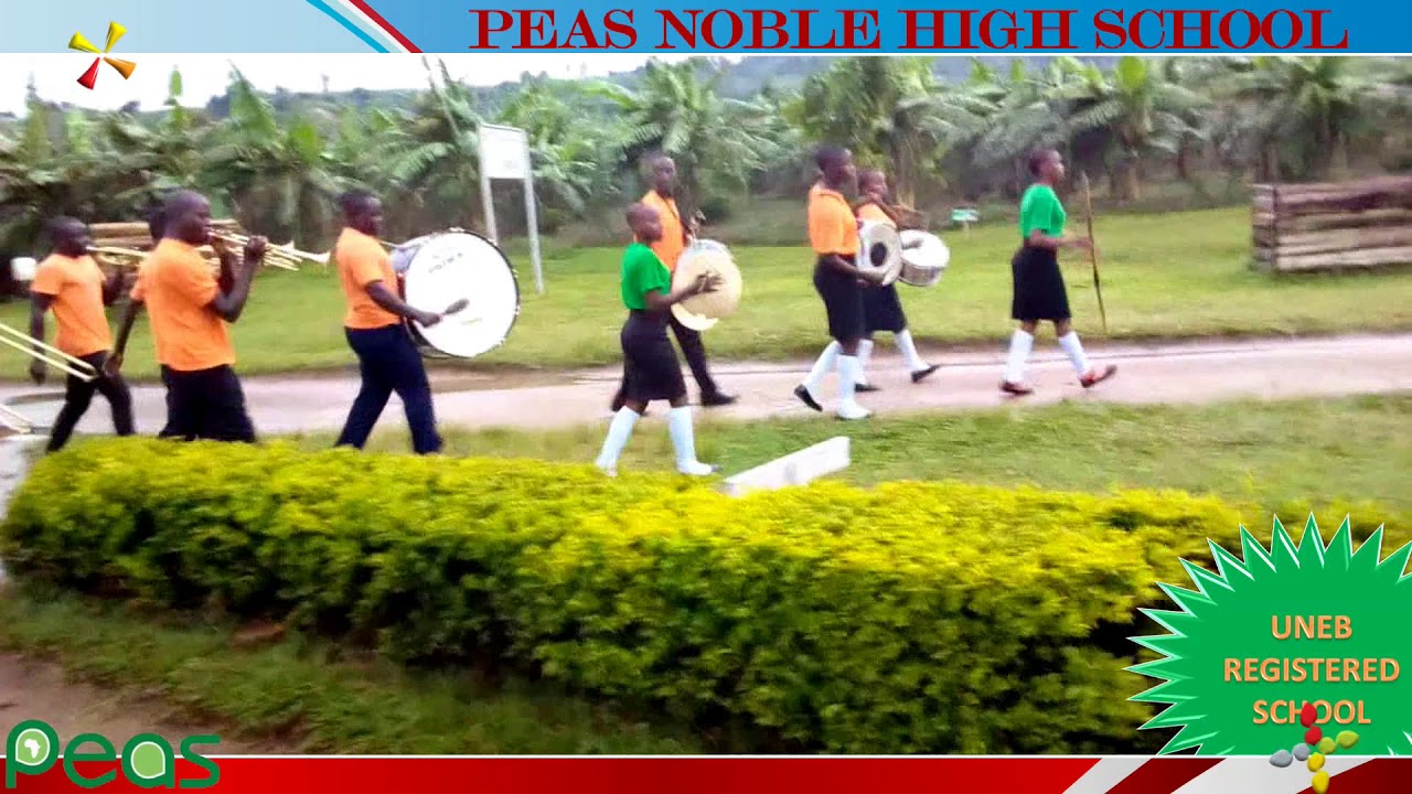 Peas Noble High School Brass Band - YouTube