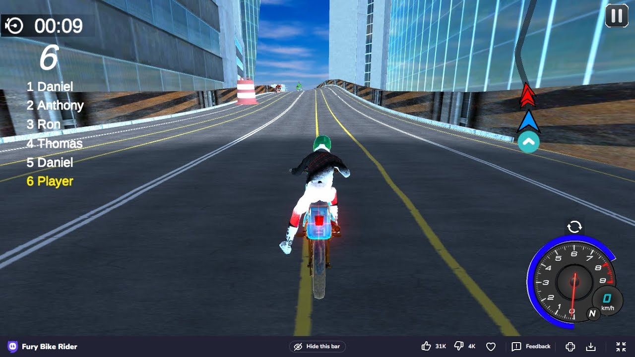 Fury Bike Rider Motor Bike Game Simulation - YouTube
