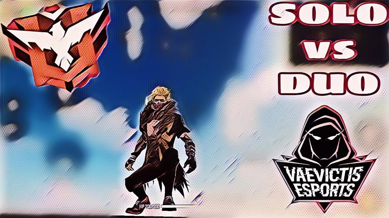 SOLO vs DUO Gameplay||GARENA FREE FIRE||BY VAEVICTIS ESPORTS 😈😈 - YouTube