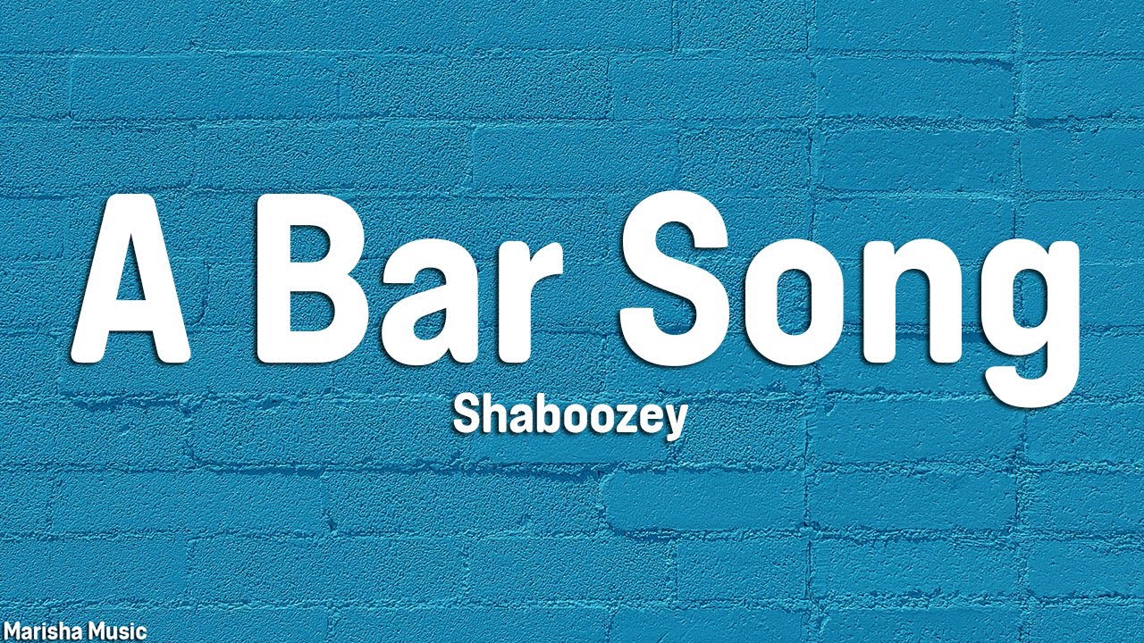Shaboozey - A Bar Song (Tipsy) (Lyrics) - YouTube