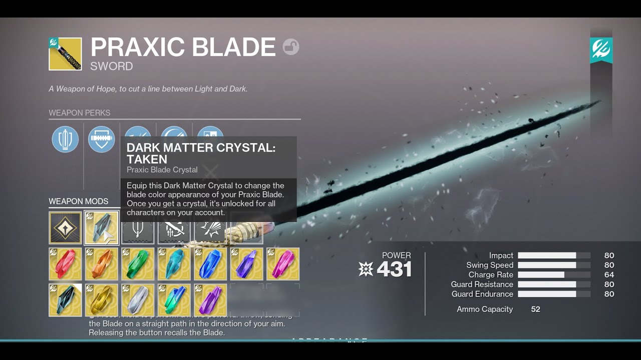 Dark Matter Crystal Drop - YouTube