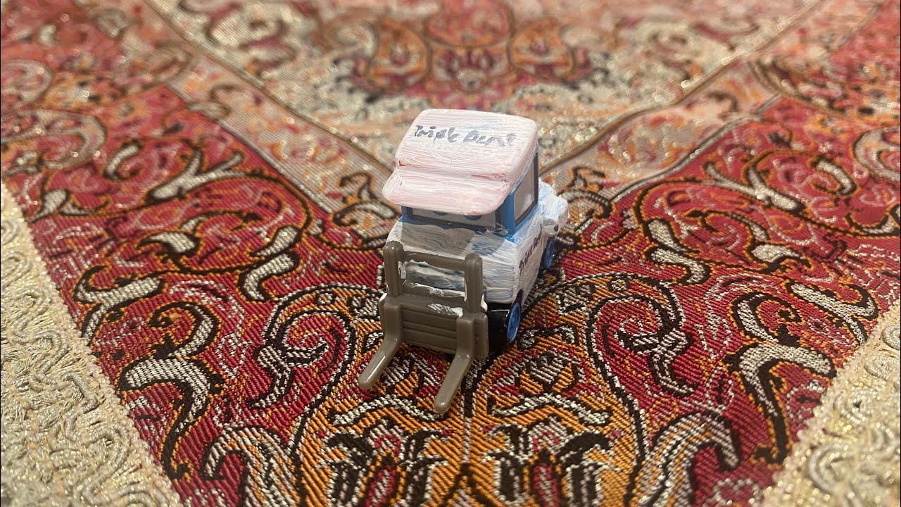 Disney Pixar Cars 3 Diecast J Warren Trevdent (TripleDent Short Pitty ...