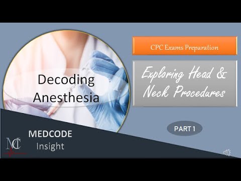 Cpt Anesthesia exploring procedure codes #cpt#anesthesia#cpcexams# ...