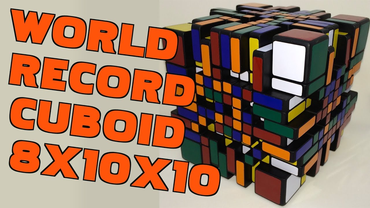 WORLD RECORD CUBOID UNBOXING!!! - YouTube