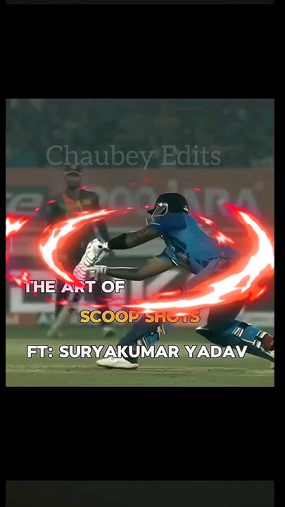 the art of scoop shot ft, surya kumar yadav 😎 - YouTube
