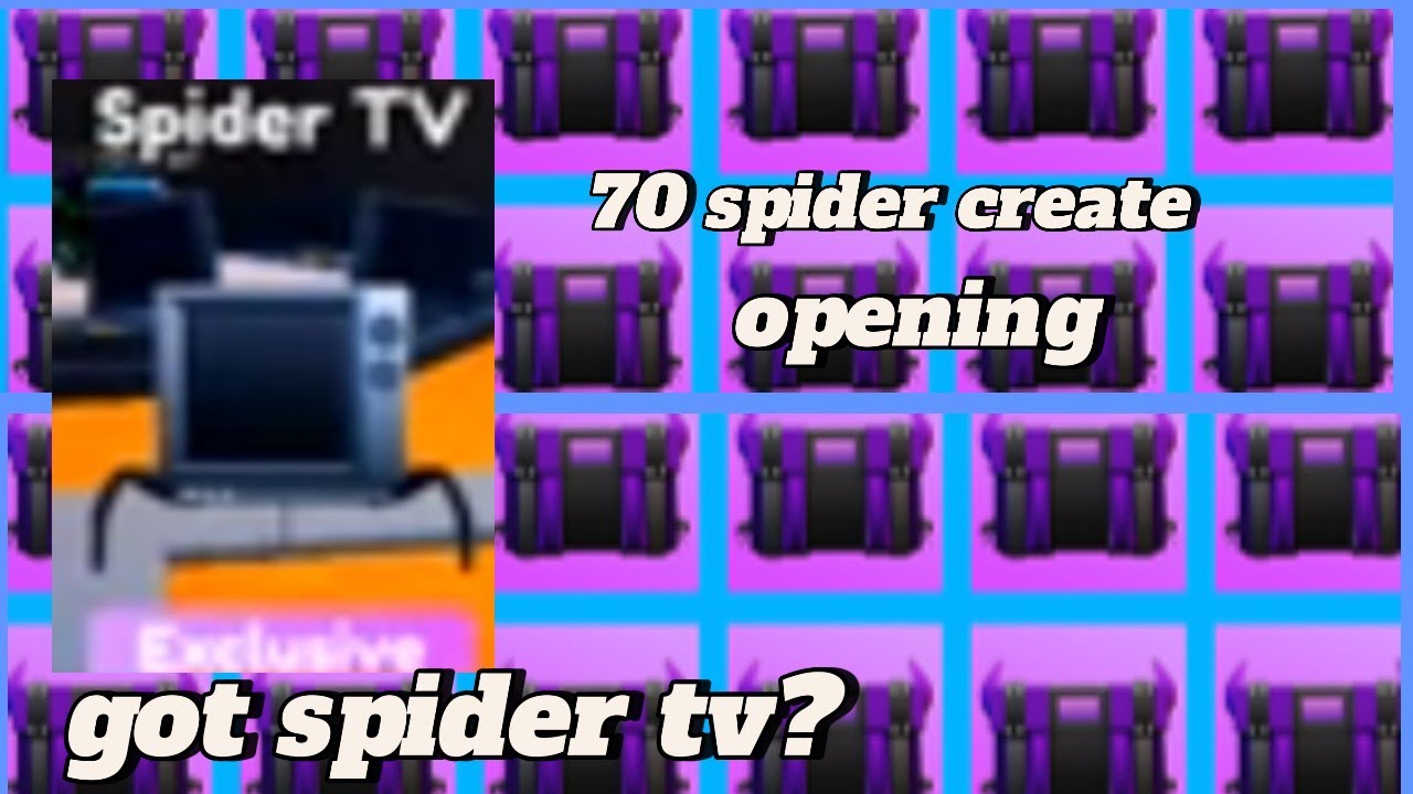Toilet Tower Defense opening 70 spider crate | and i got ....... - YouTube