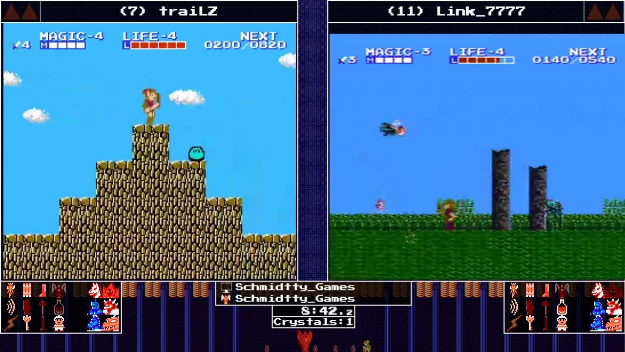 Zelda II Randomizer Max Rando Tournament! traiLZ_420 vs. Link_7777 ...