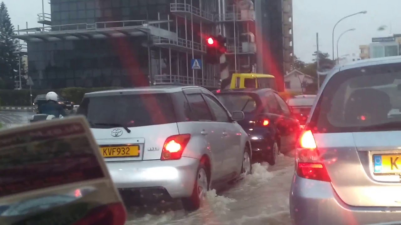 Flash floods in Nicosia, Cyprus 28.10.19 - YouTube