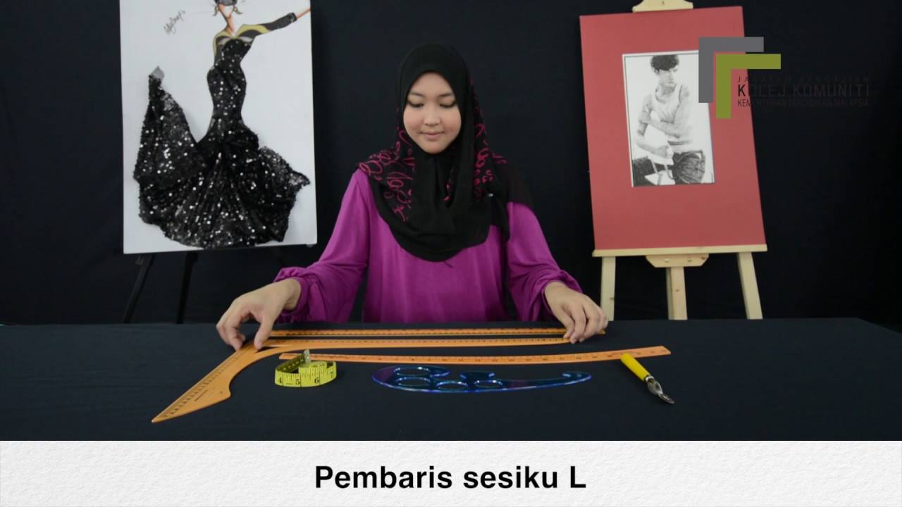 video 1 : Pola Asas Pakaian (alat dan bahan) - YouTube