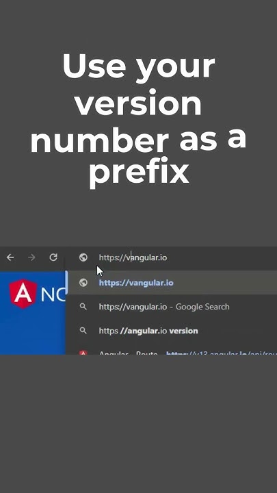 How to access the documentation of a previous version of Angular? # ...