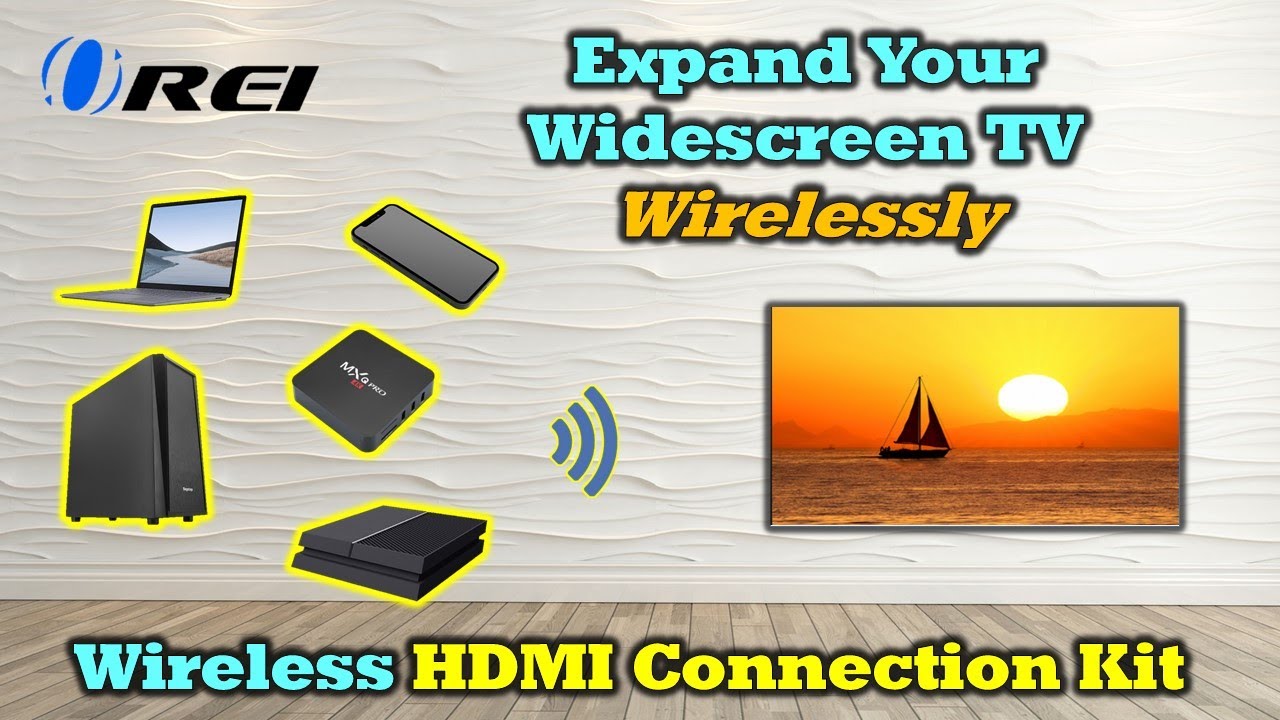Easy Connection with a Wireless HDMI Adapter - YouTube
