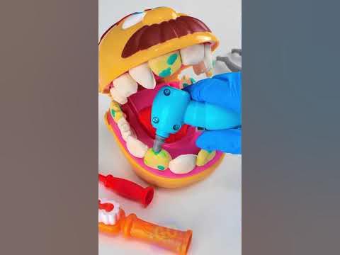 Lollipop Dentistry 🦷 Creative Fun with Dental Play-Doh! #diyfun - YouTube
