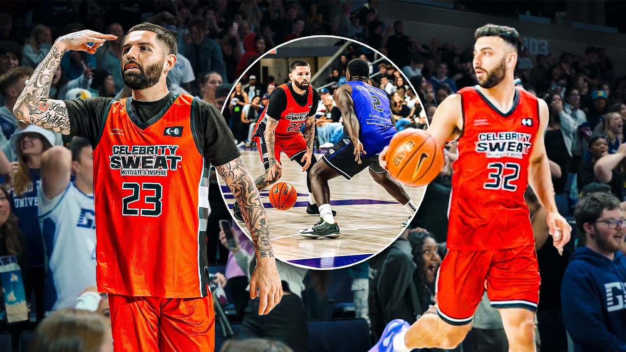 Friga & Whit3 Iverson Takeover Celebirty Game In Front Of 2,000 FANS ...