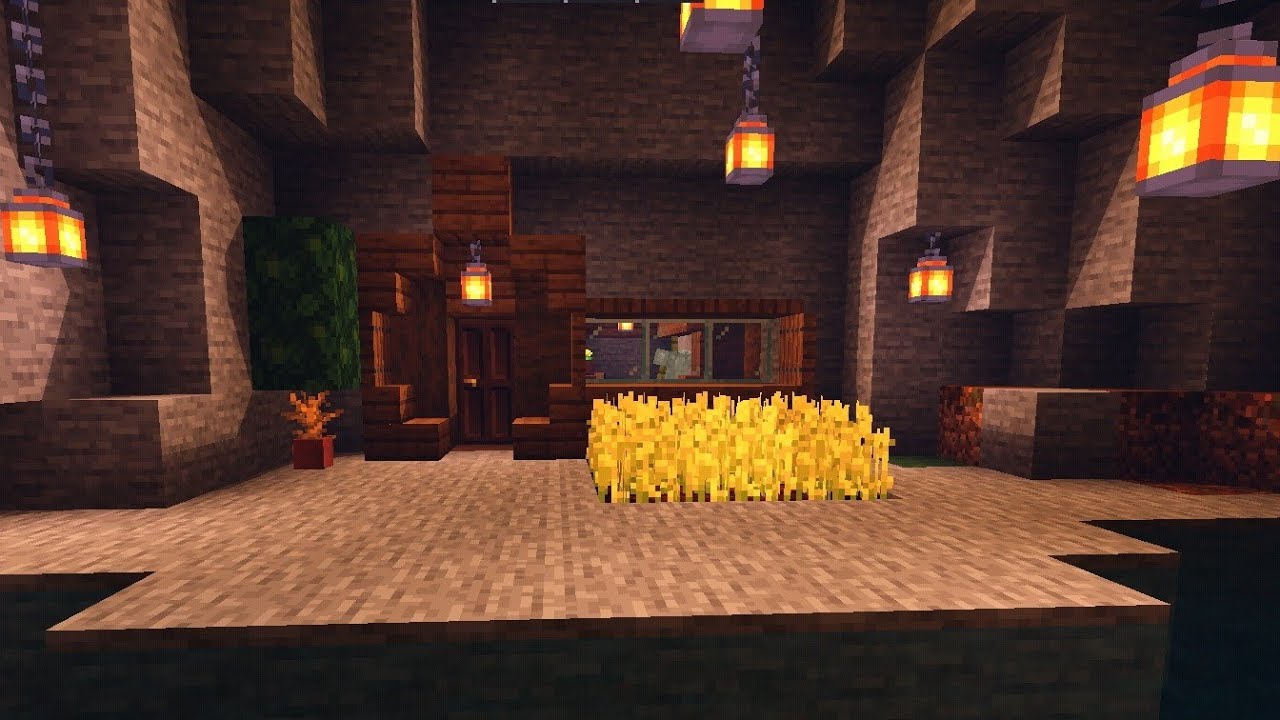 How to make a river side house in Minecraft #minecraft || Minecraft ...