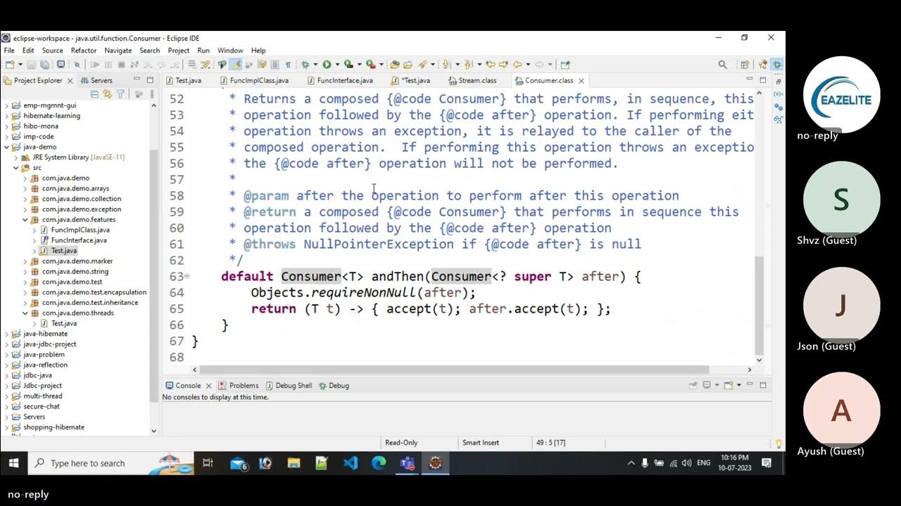 Java Industrial Training | Multi-Threading | Parallel Processing | Runnable and Thread - YouTube