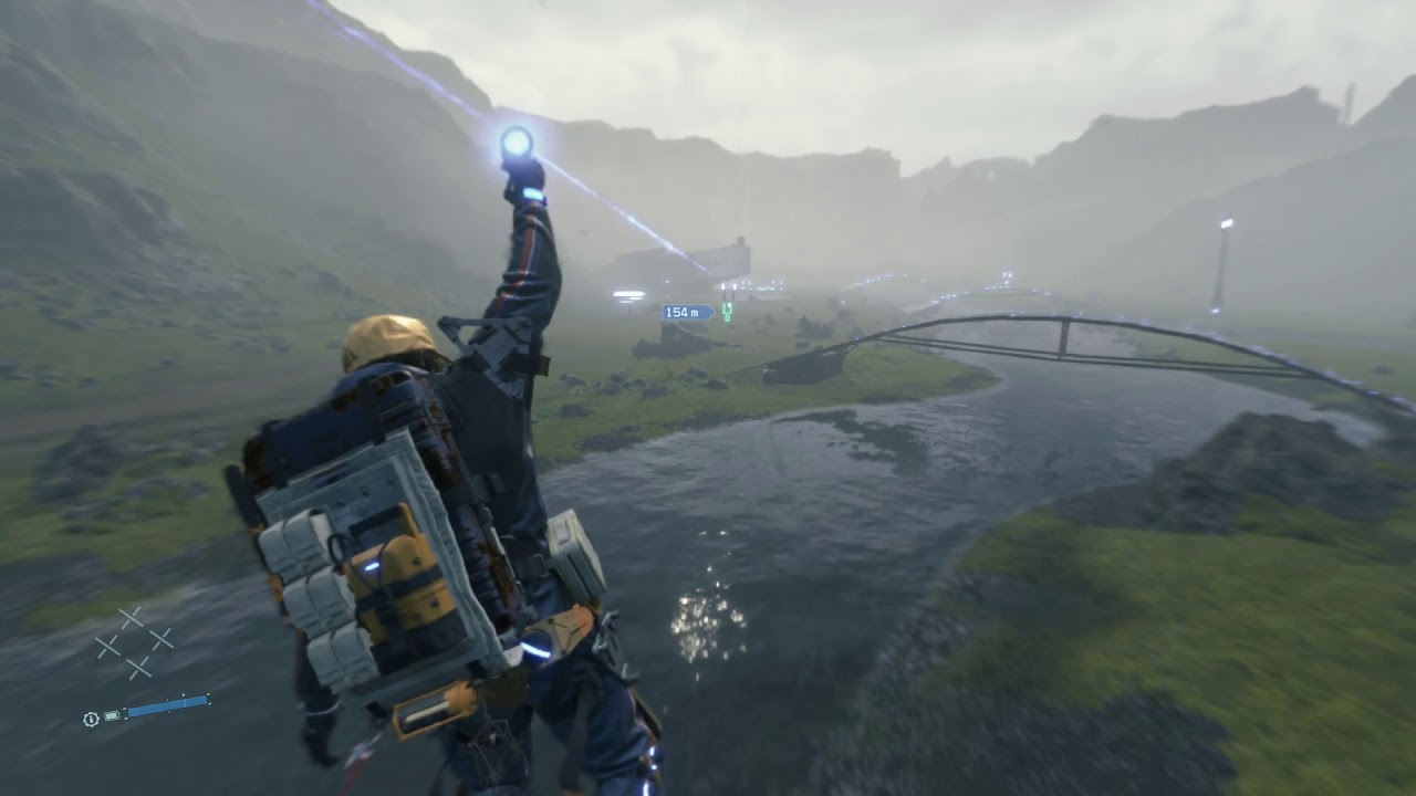 DEATH STRANDING ZipLine from Capital Knot City to Port Knot City - YouTube