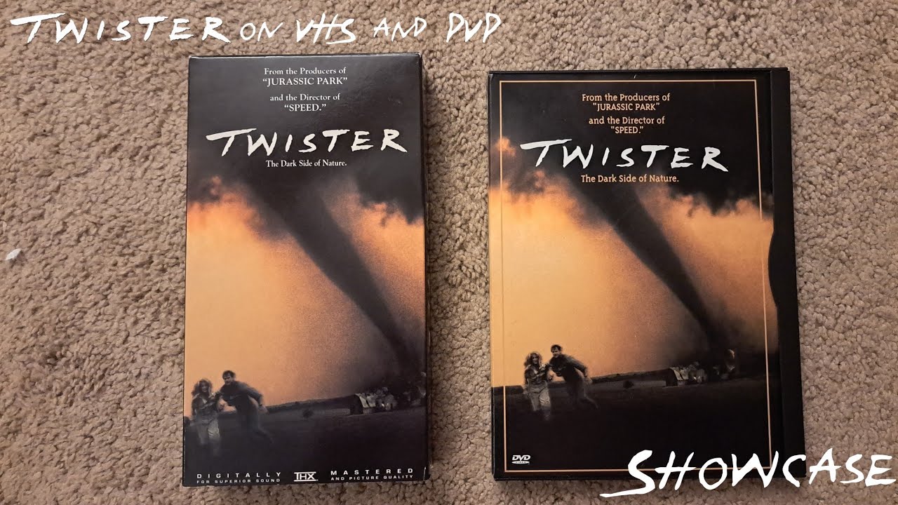 Twister VHS and DVD showcase - YouTube