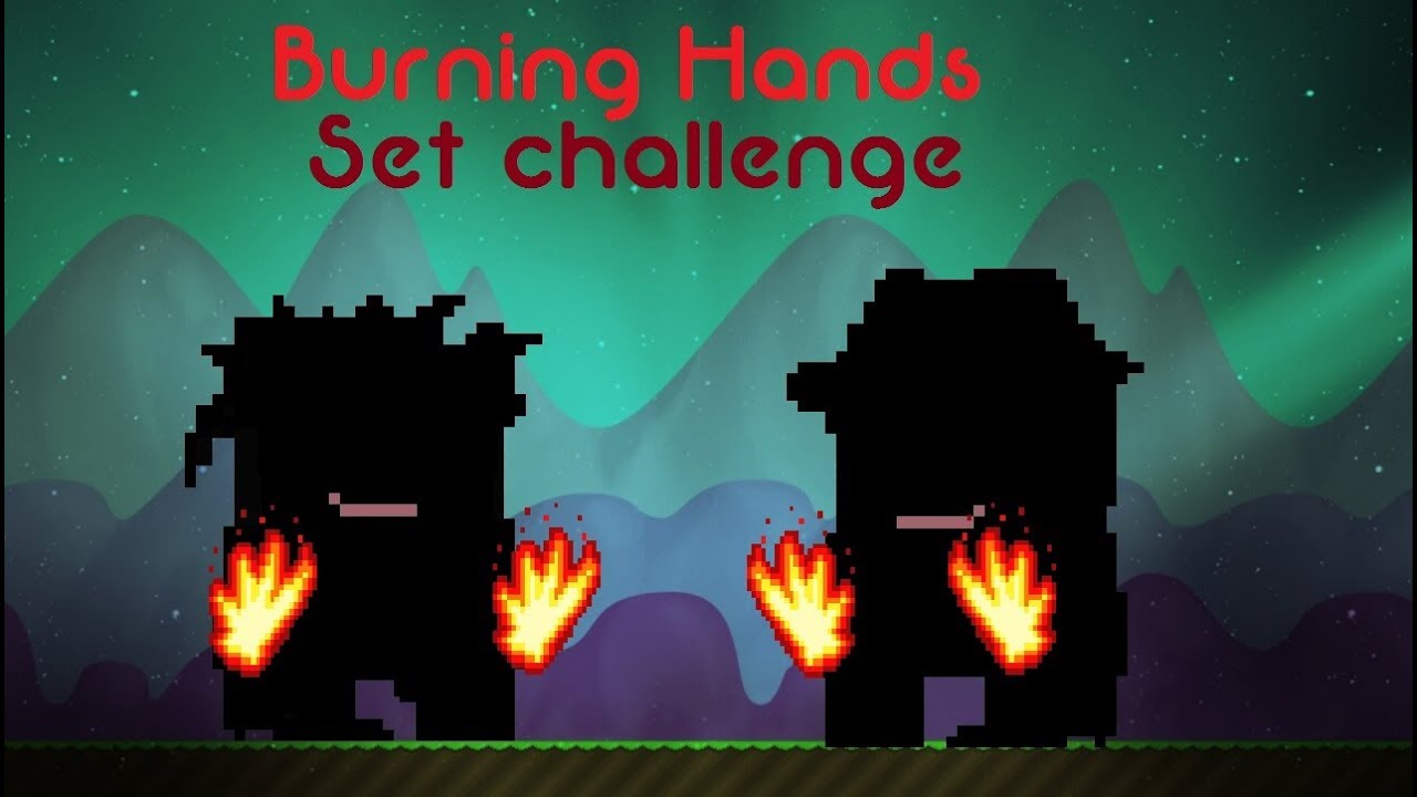 Growtopia | Burning Hands Set Challenge! - YouTube