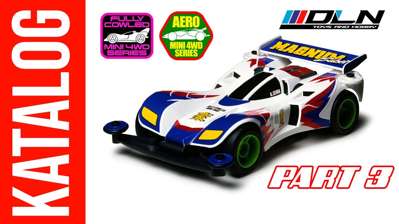 katalog model mobil Tamiya mini 4wd fully cowled & aero series let's ...