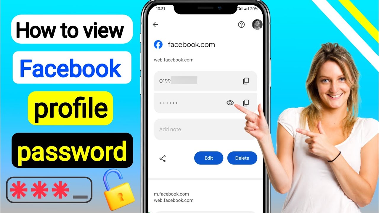 How to view Facebook profile password | Facebook latest update (2025 ...