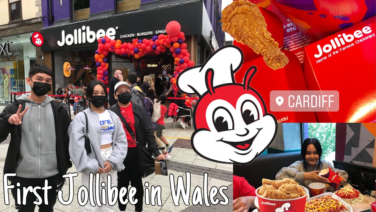 Grand Opening Day Jollibee Cardiff - YouTube