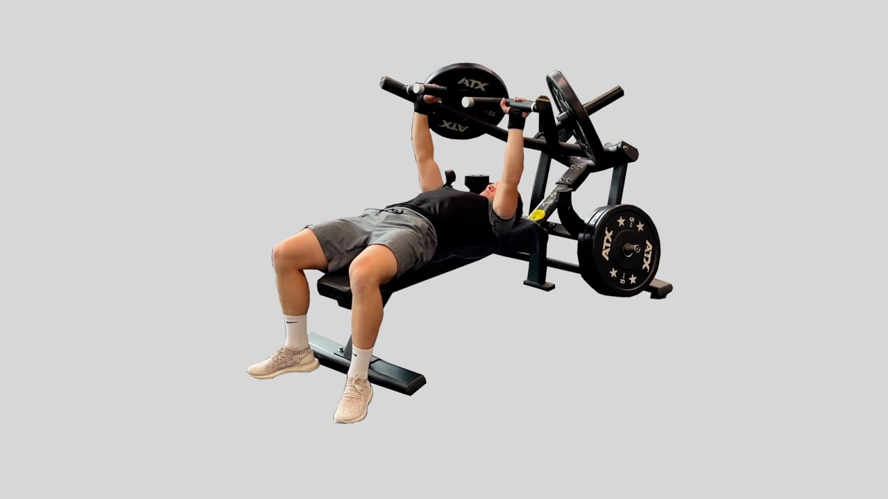 SUPINE PRESS weiter Griff MATRIX Übungsdurchführung - YouTube