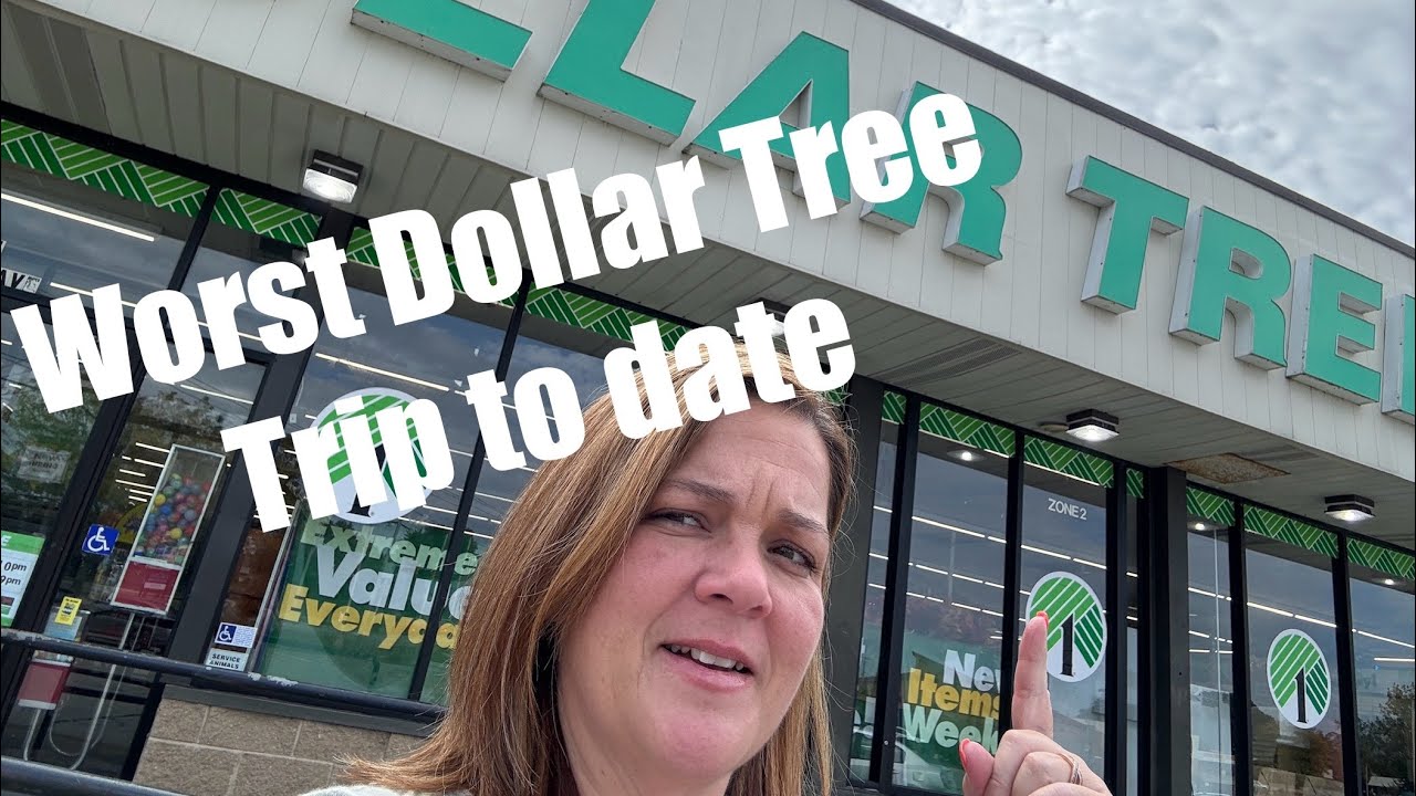 Worst Dollar Tree Trip ever!!! Is Dollar tree going down? - YouTube